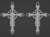 crucified rat jewelry 3D model 3D printable | CGTrader