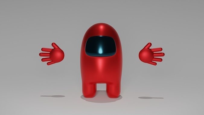 Among Us Character free 3D model | CGTrader