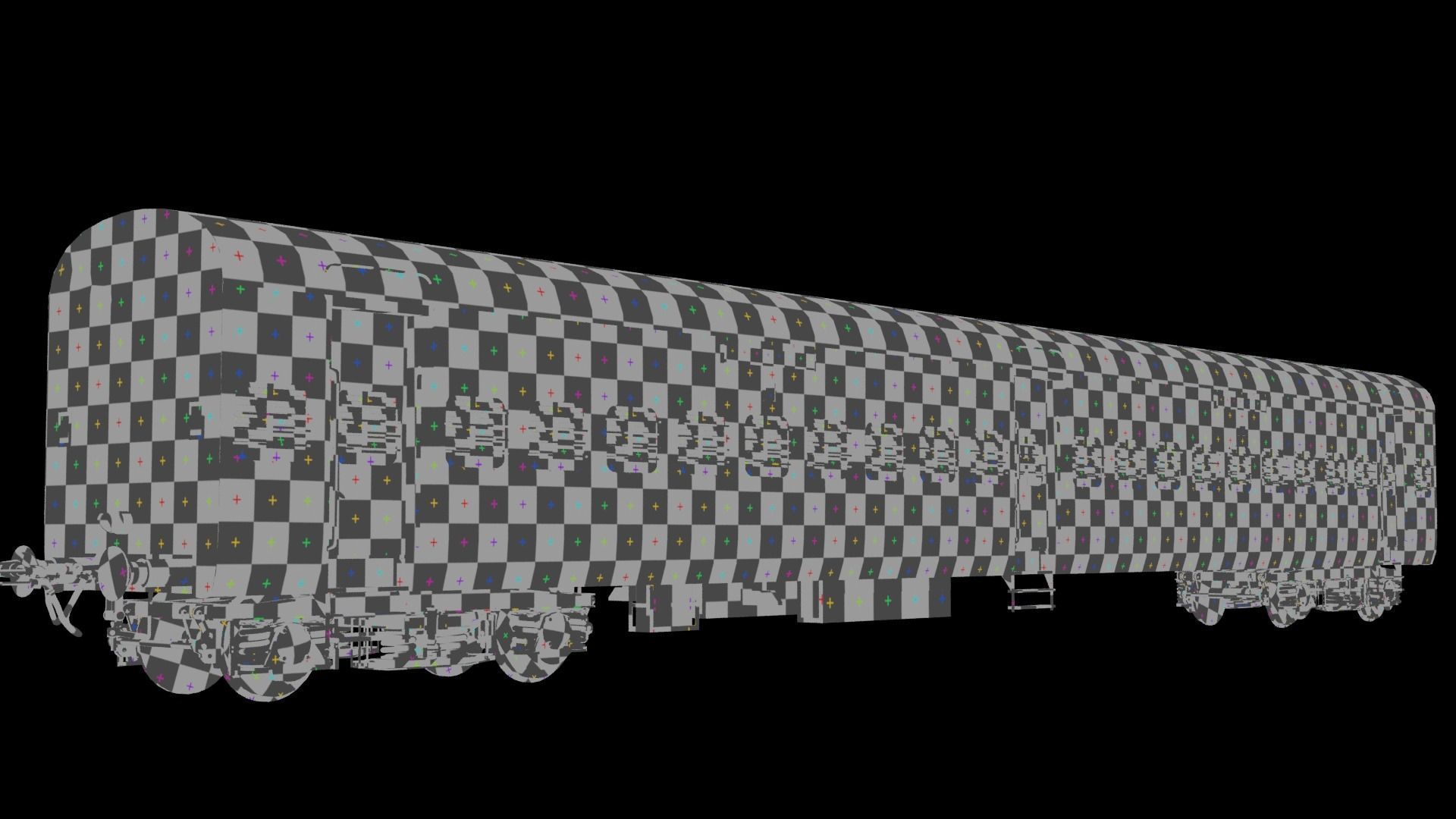 3D model Indian Railways ICF Coach Train VR / AR / low-poly | CGTrader