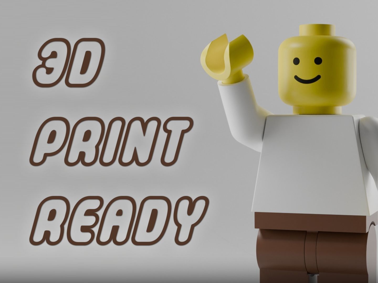 Miniature Character Figure Base Mesh - 3D Printable Version 3D model 3D ...