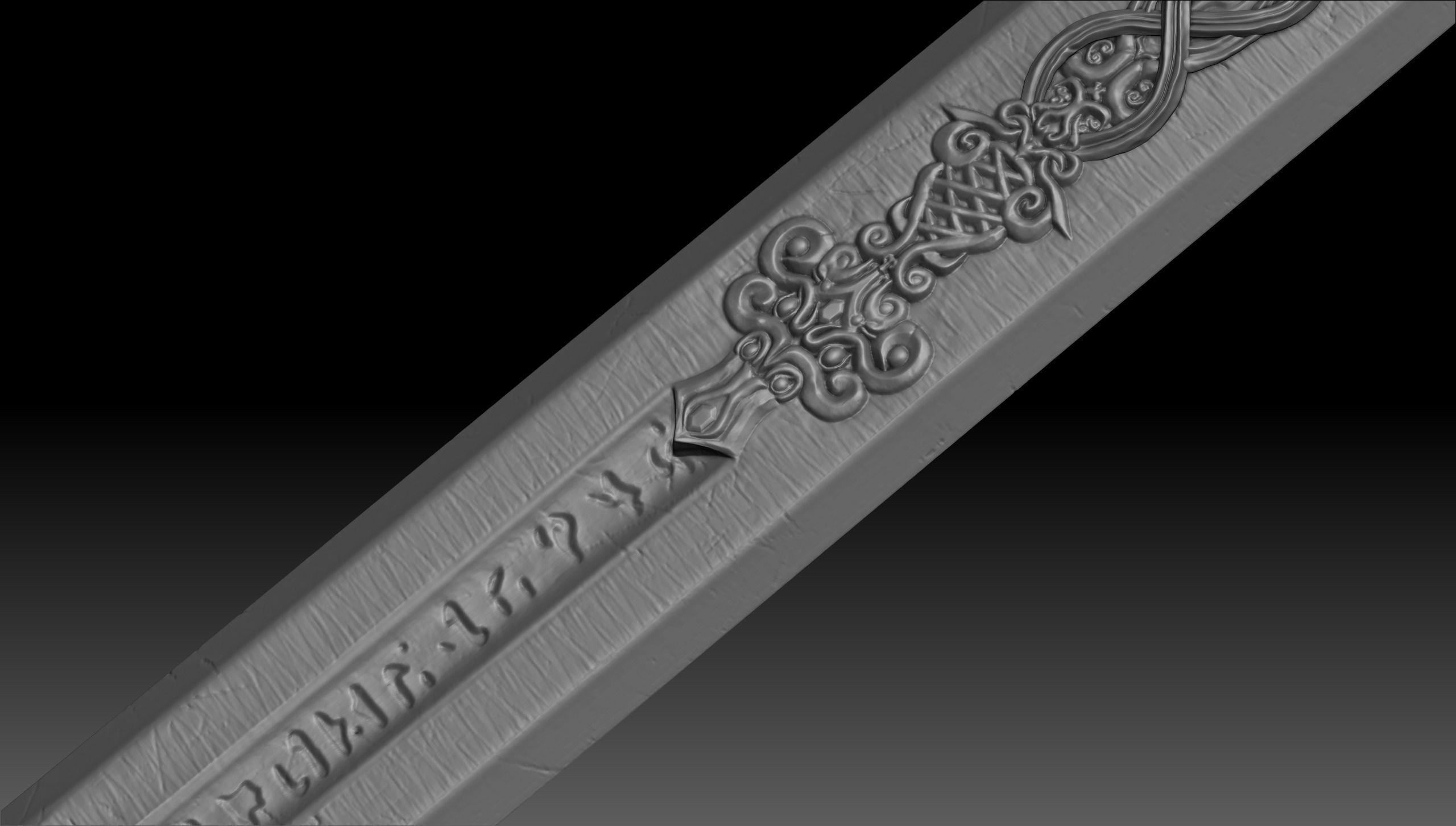 Royal Greatsword - Elden Ring weapon 3D model 3D printable | CGTrader