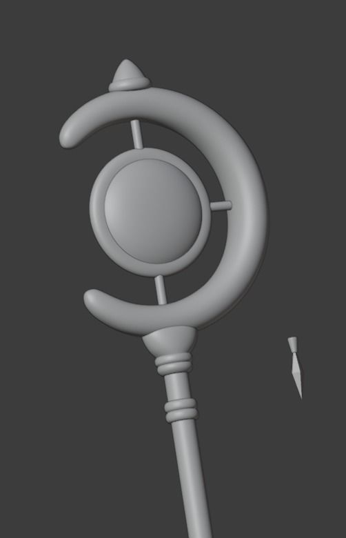 Frieren Beyond Journeys End Frieren Staff 3d model 3d print STL 3D ...
