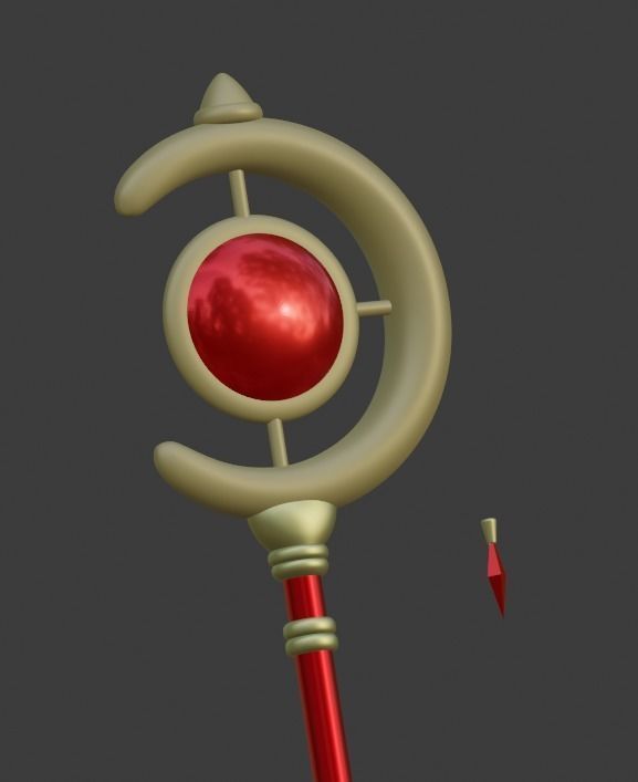 Frieren Beyond Journeys End Frieren Staff 3d model 3d print STL 3D ...
