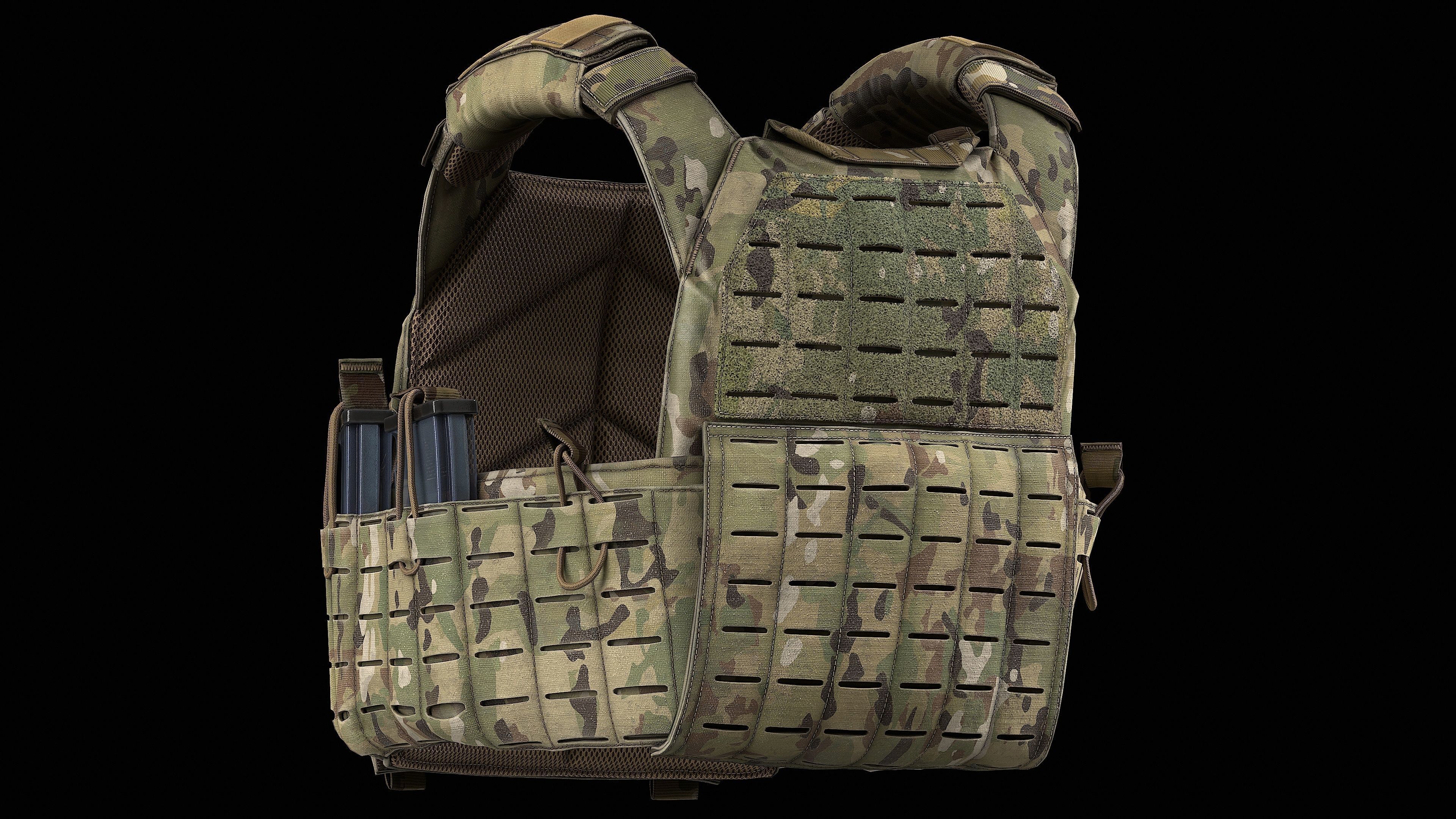 3D model Shellback Tactical Rampage 2 0 Plate Carrier VR / AR / low ...