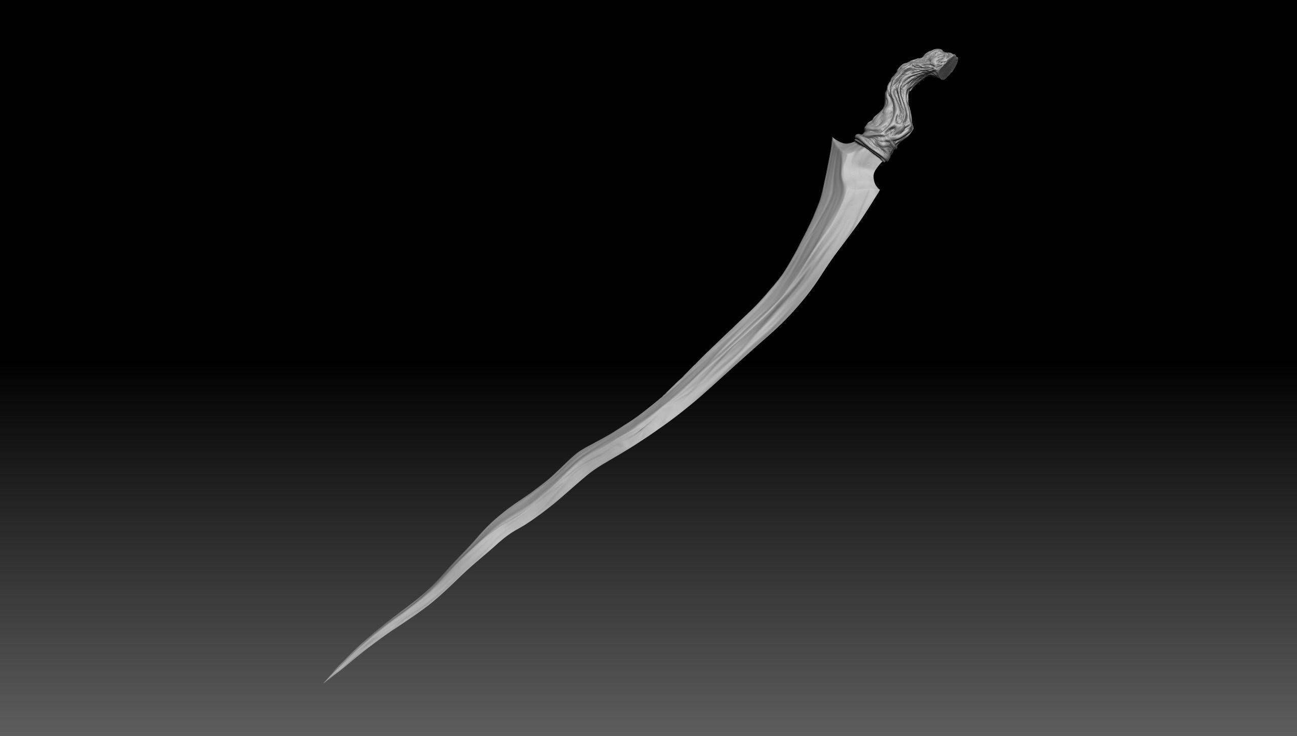 Morgott Cursed Sword - Elden Ring weapon 3D model 3D printable | CGTrader
