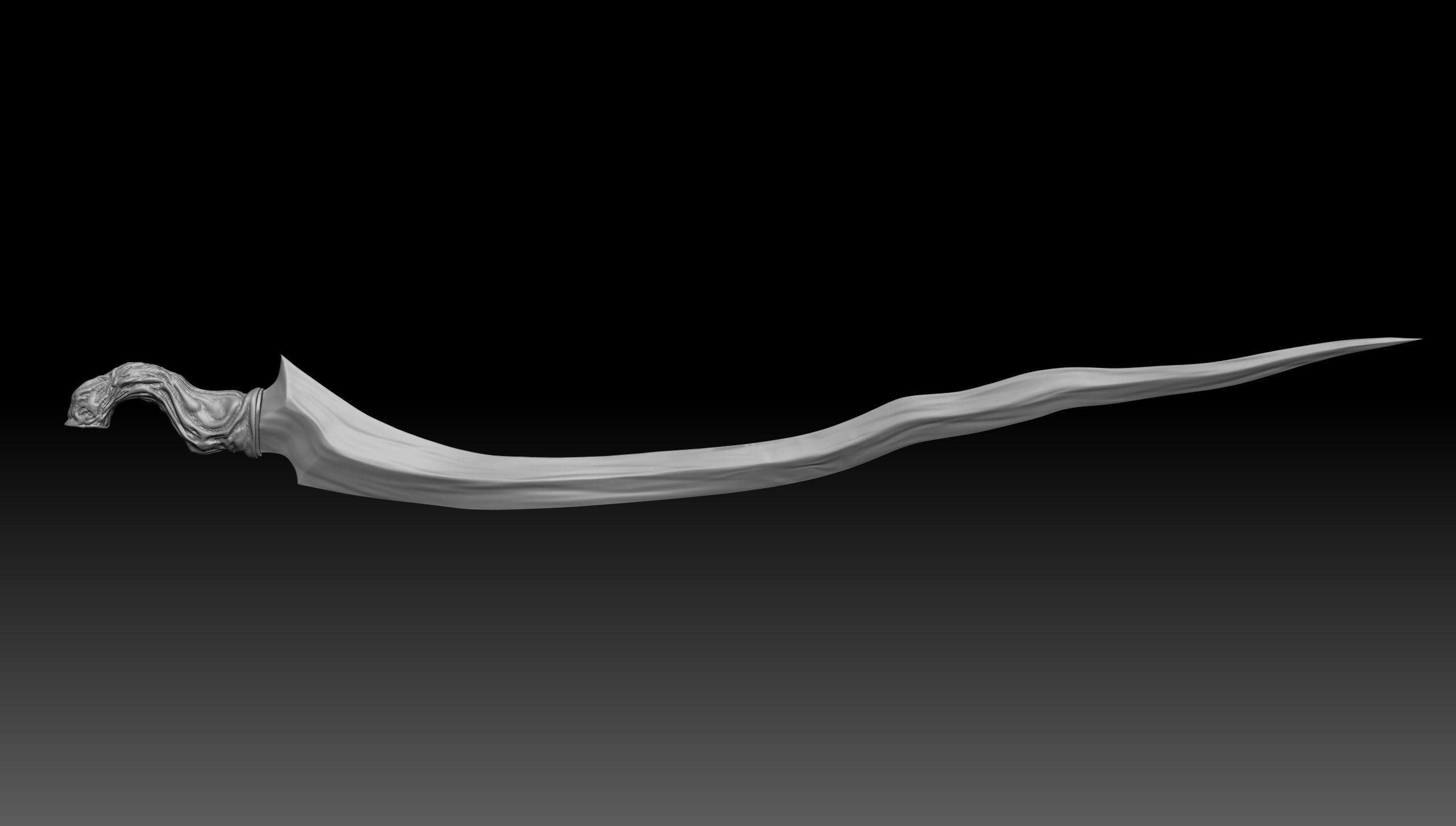 Morgott Cursed Sword - Elden Ring weapon 3D model 3D printable | CGTrader