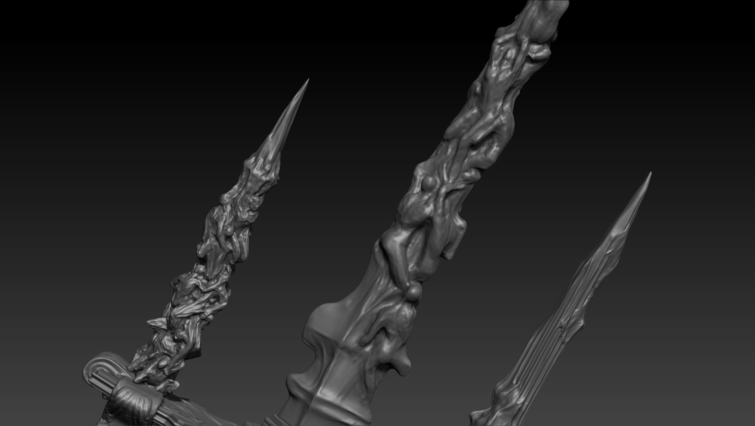 Mohgwyns Sacred Spear - Elden Ring weapon 3D model 3D printable | CGTrader