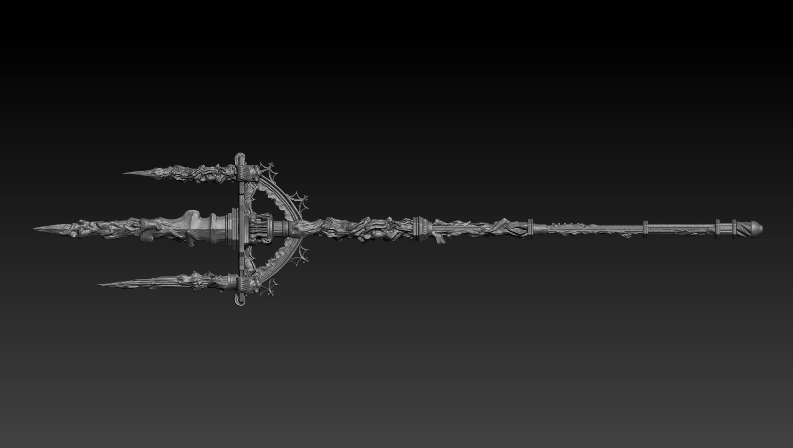 Mohgwyns Sacred Spear - Elden Ring weapon 3D model 3D printable | CGTrader