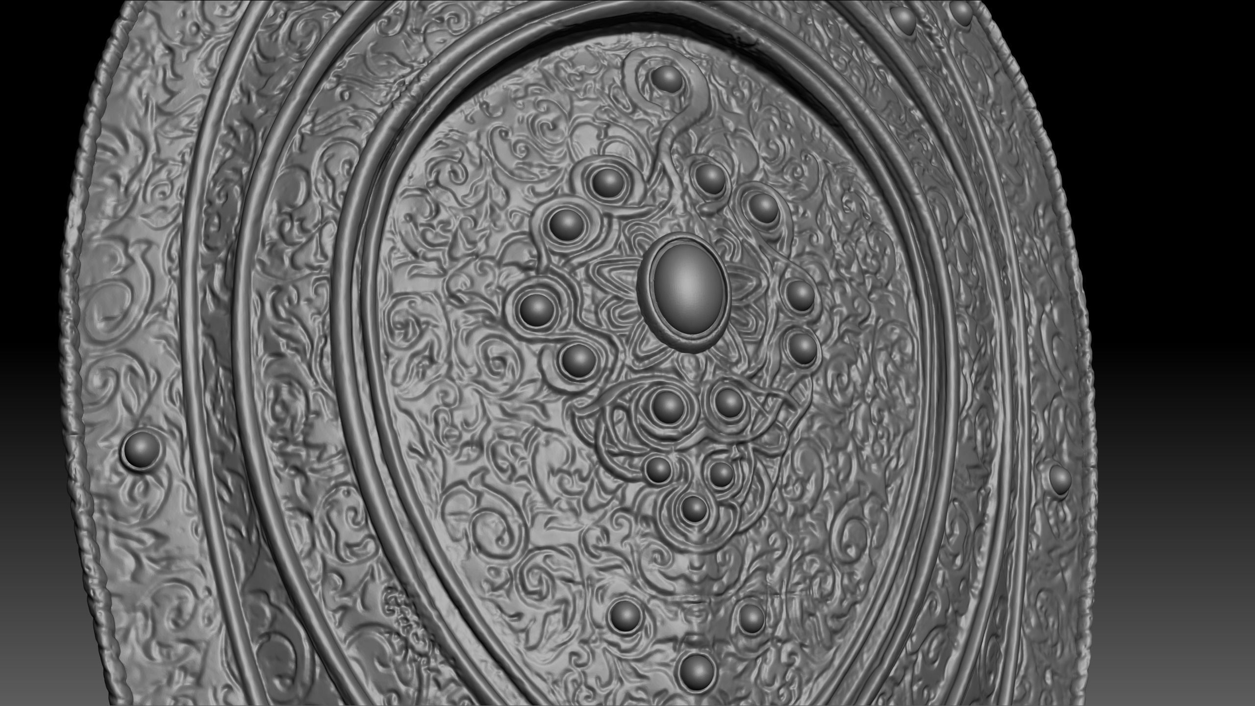 Carian Knights Shield - Elden Ring weapon 3D model 3D printable | CGTrader