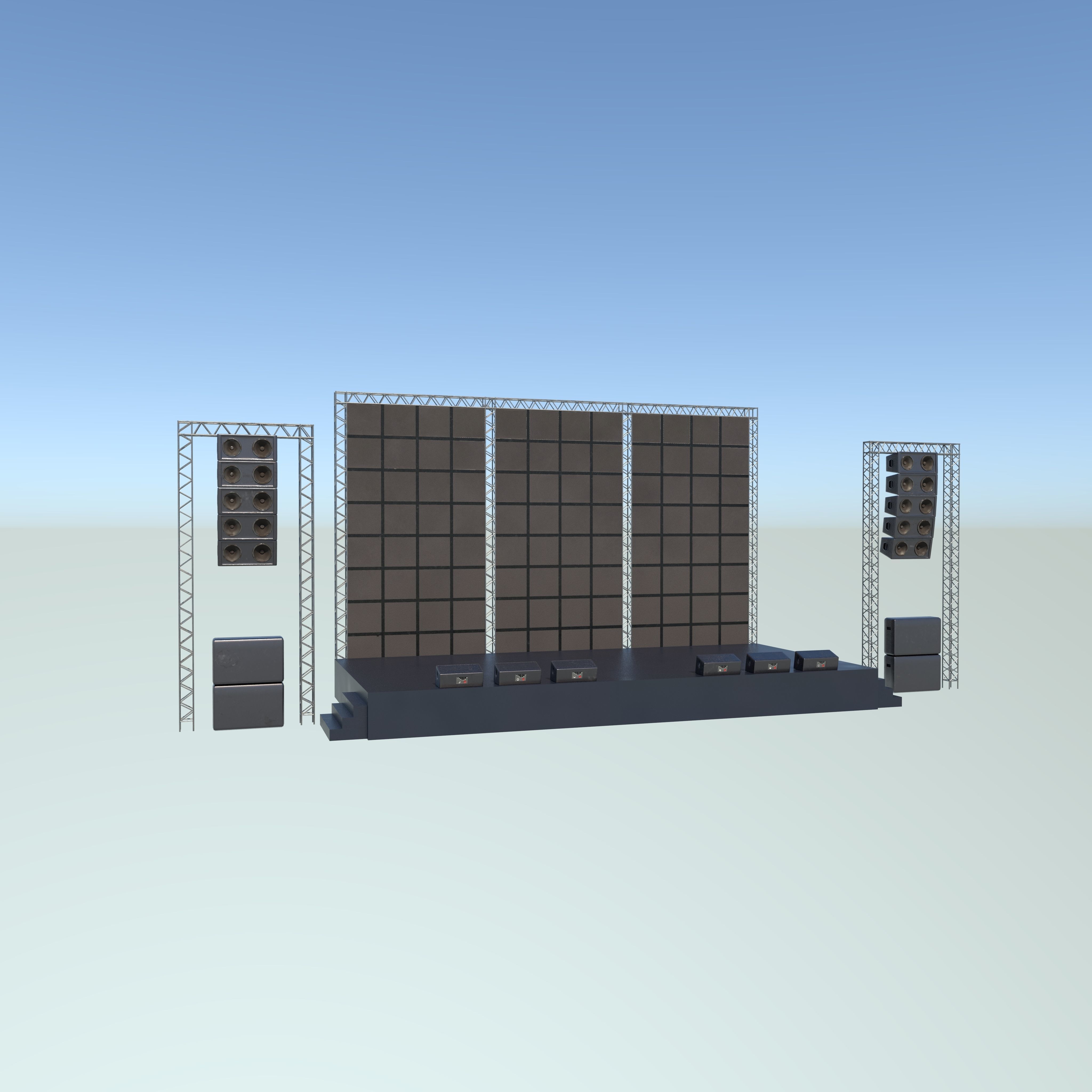 stage 3D model animated | CGTrader