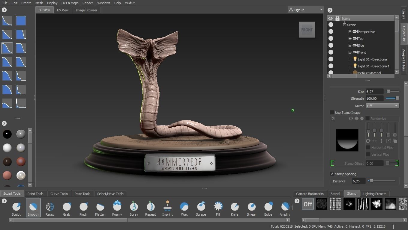 Alien Prometheus Hammerpede 3D Printable Sculpt 3D model 3D printable ...