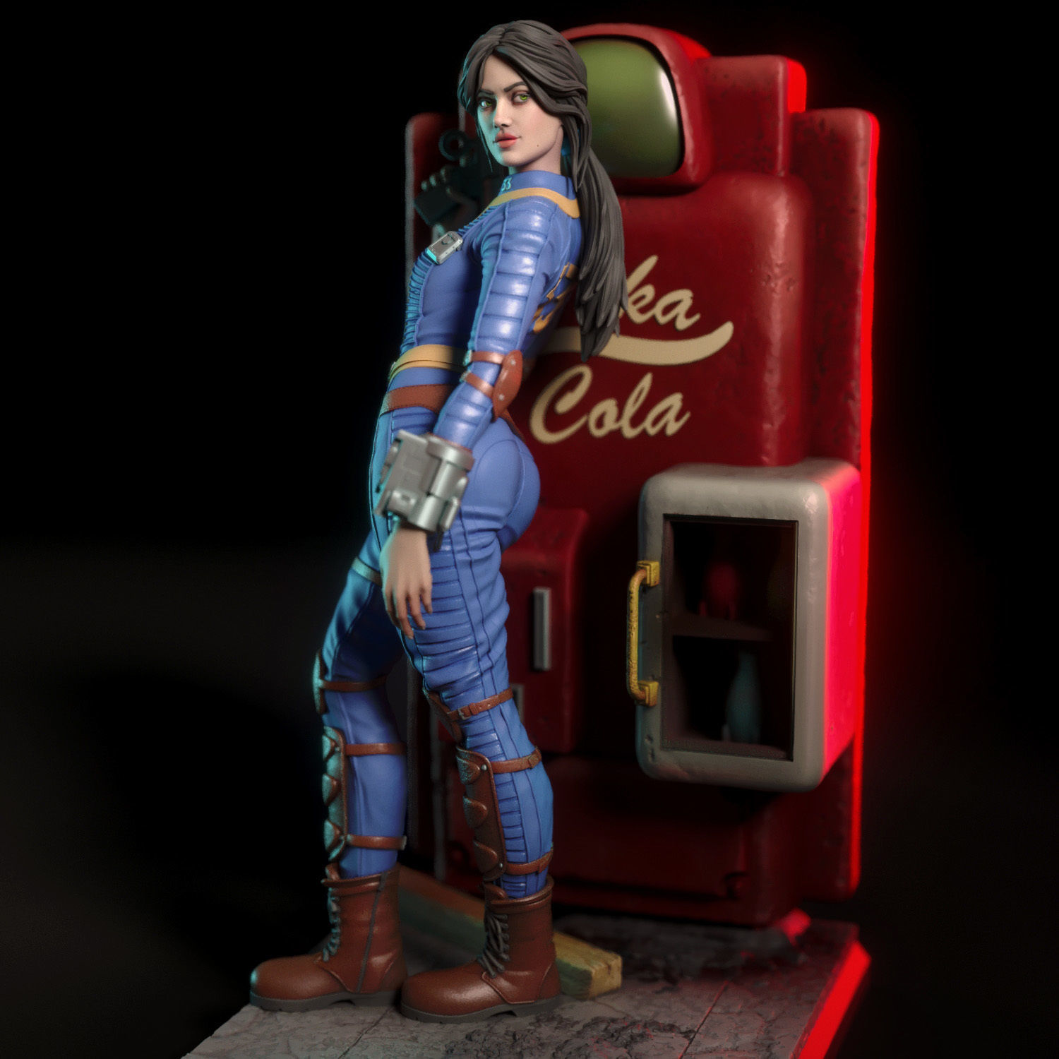 Lucy from Fallout 3D model 3D printable | CGTrader