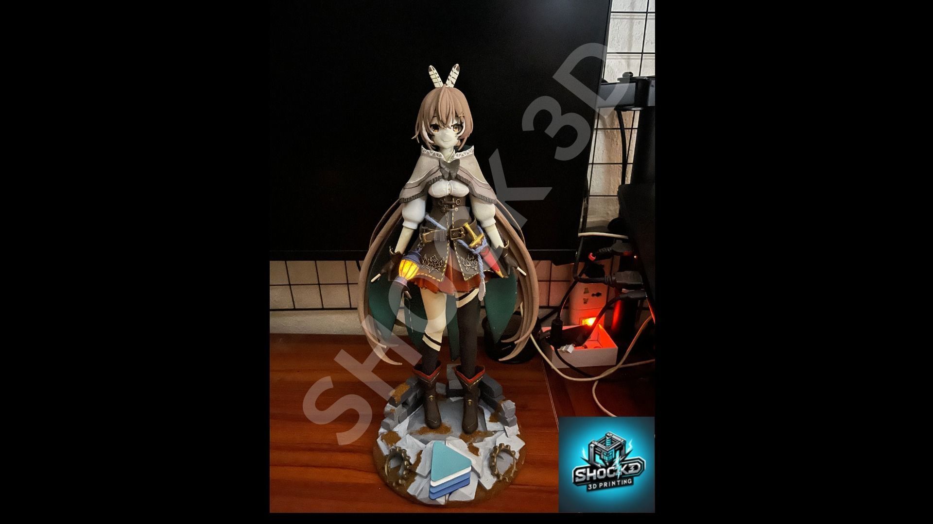 Nanashi Mumei 3D STL FILE - Hololive 3D model 3D printable | CGTrader