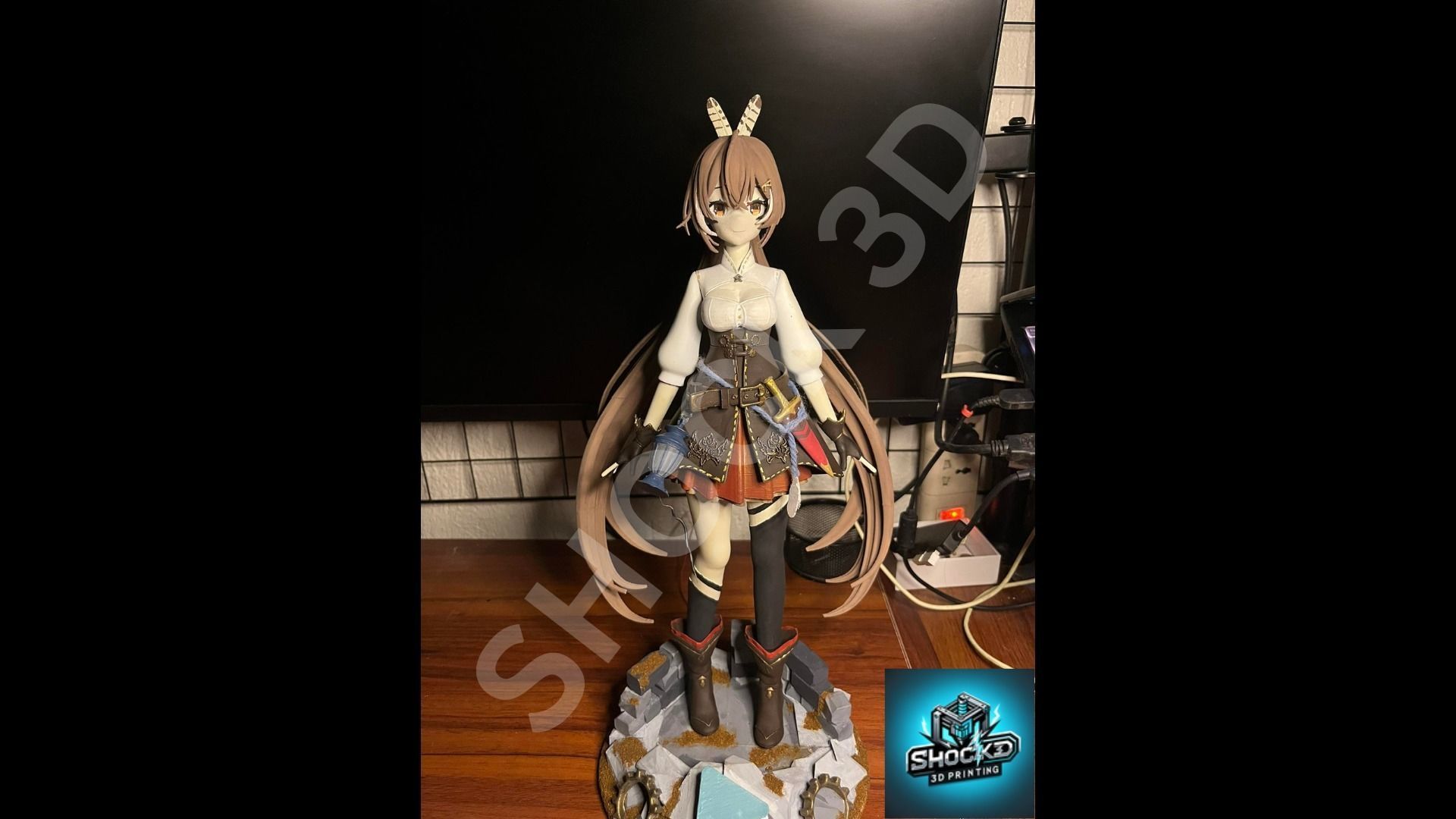 Nanashi Mumei 3D STL FILE - Hololive 3D model 3D printable | CGTrader