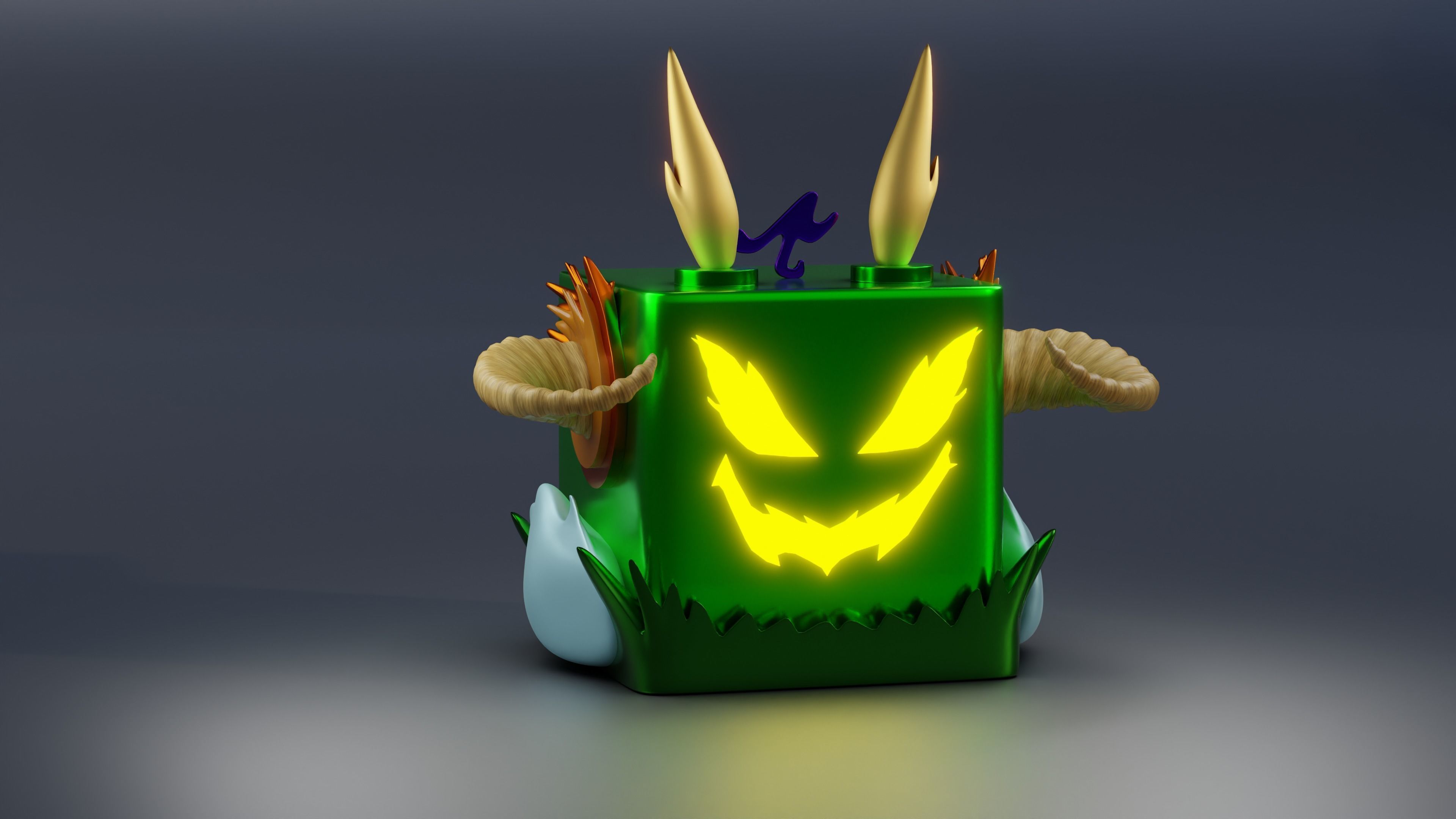 Dragon Fruit from Blox Fruit 3D model | CGTrader