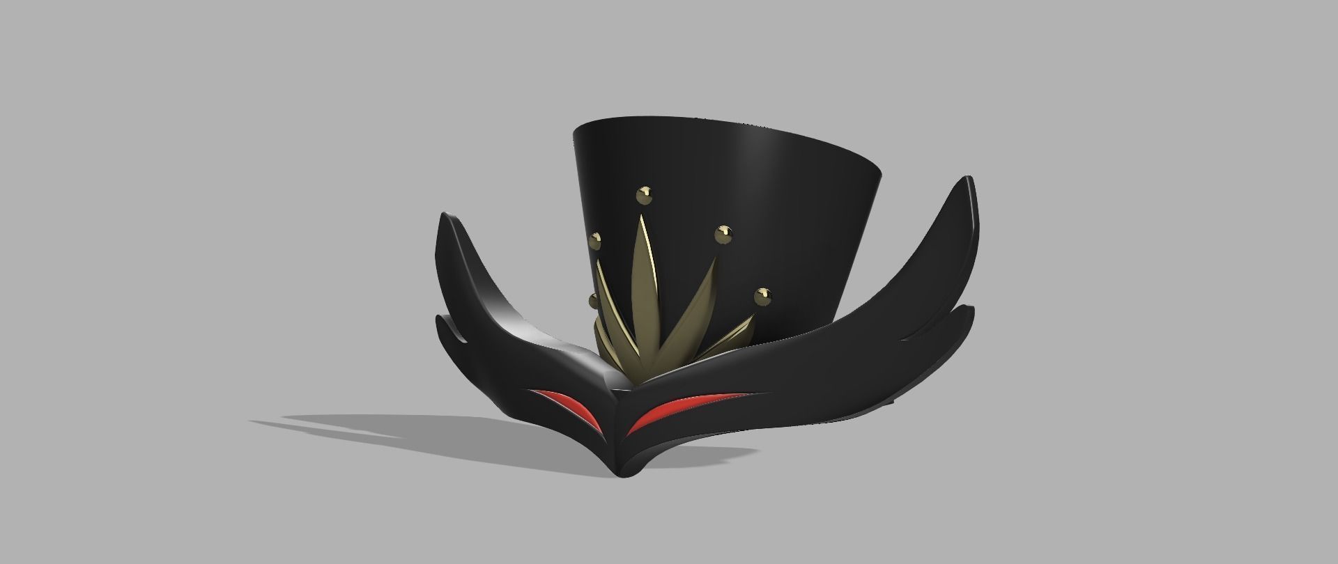 Stolas mask and hat - Helluva Boss 3D model 3D printable | CGTrader