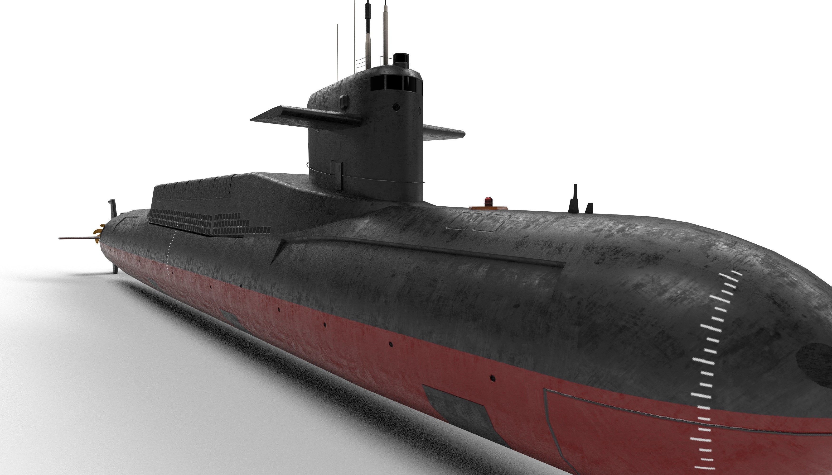 3D model Type 094 jin class submarine VR / AR / low-poly | CGTrader