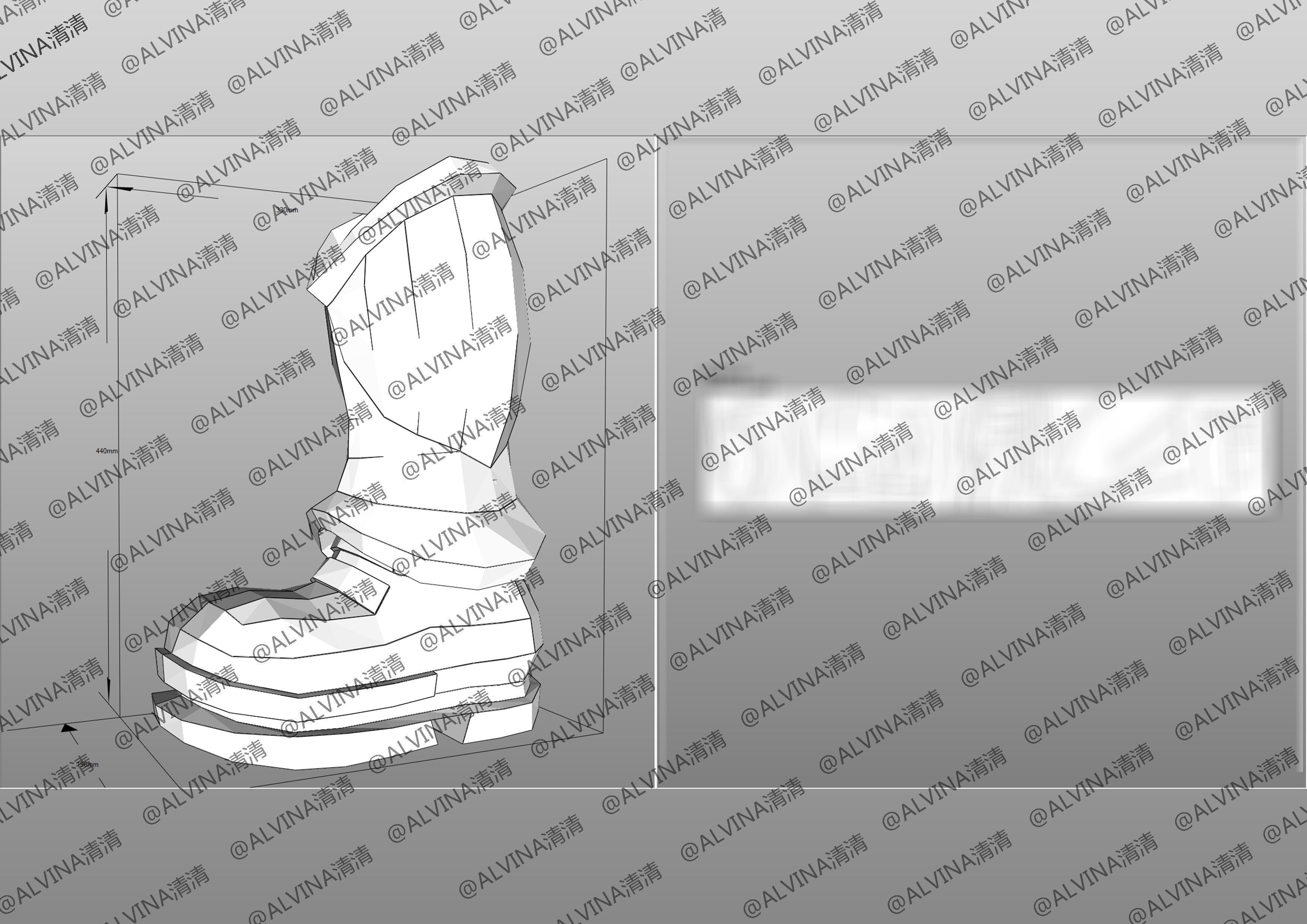 Made in Abyss Bondrewd Armor - DIY Cosplay Pepakura Foam 3D model ...