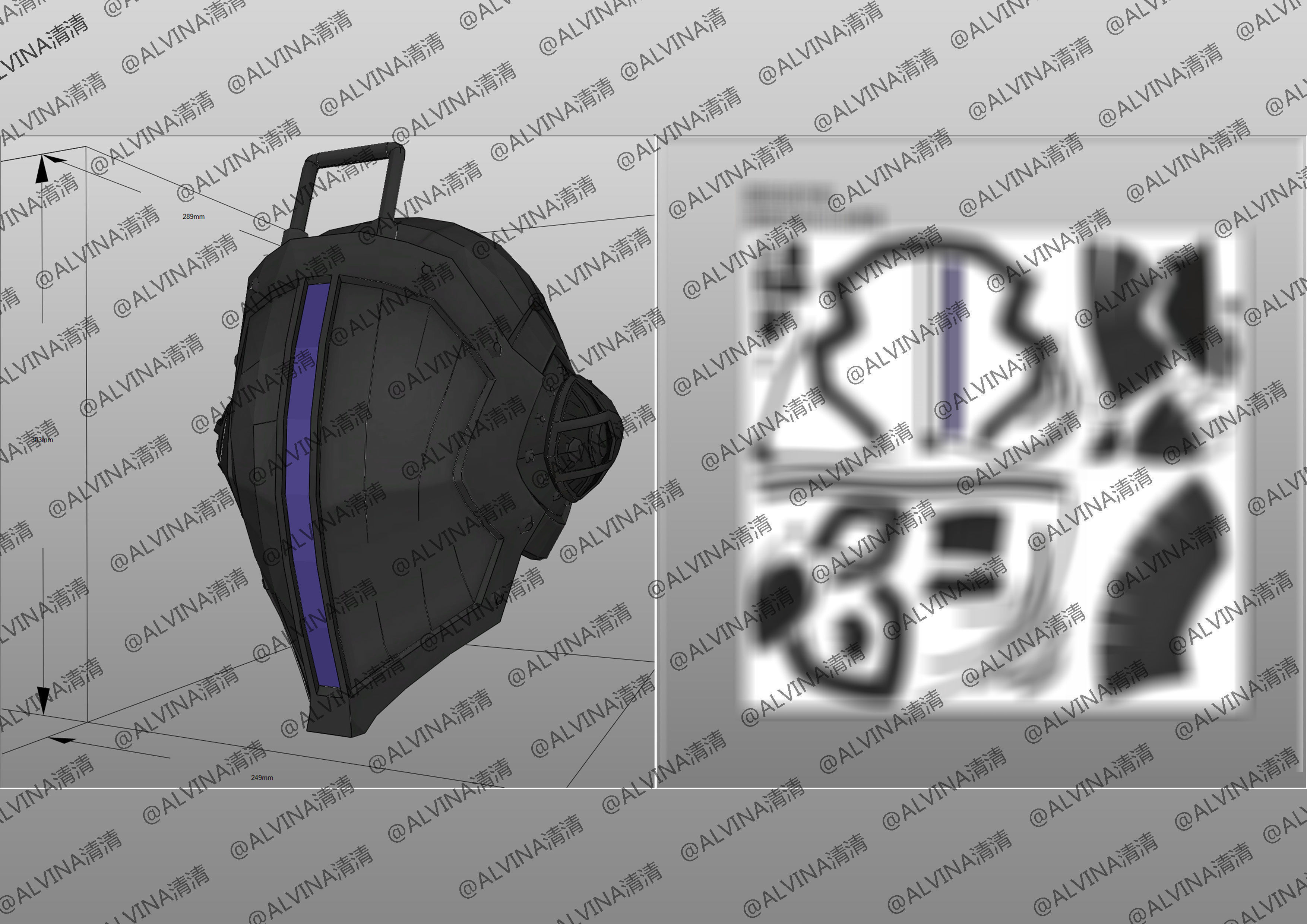 Made in Abyss Bondrewd Armor - DIY Cosplay Pepakura Foam 3D model ...