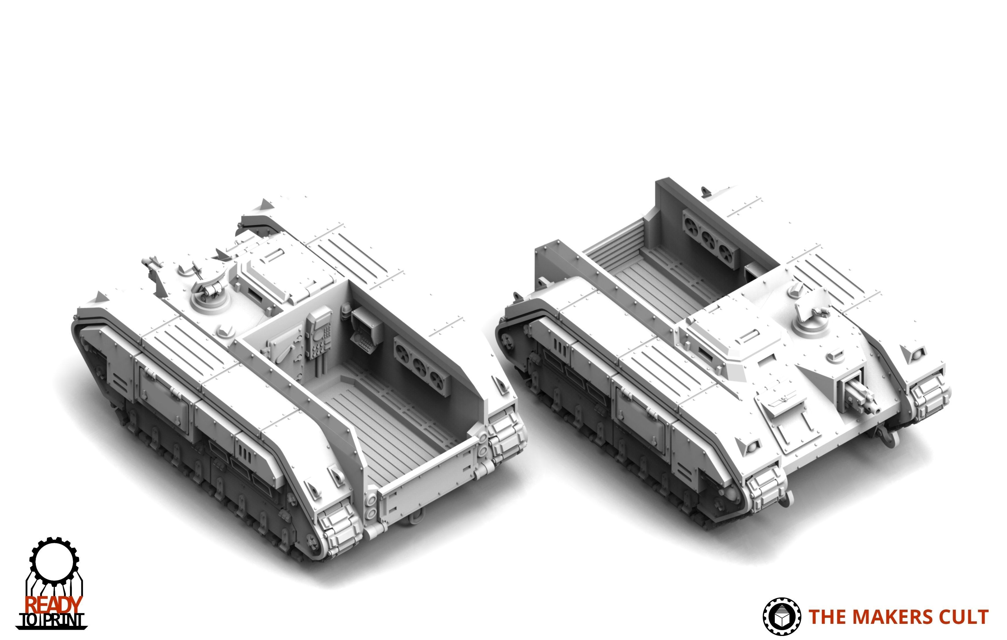 Universal Guard - Missile Tanks 3D model 3D printable | CGTrader