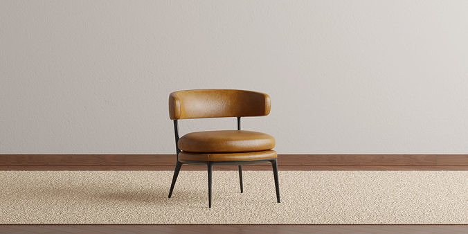 Carson Chair 3D model | CGTrader