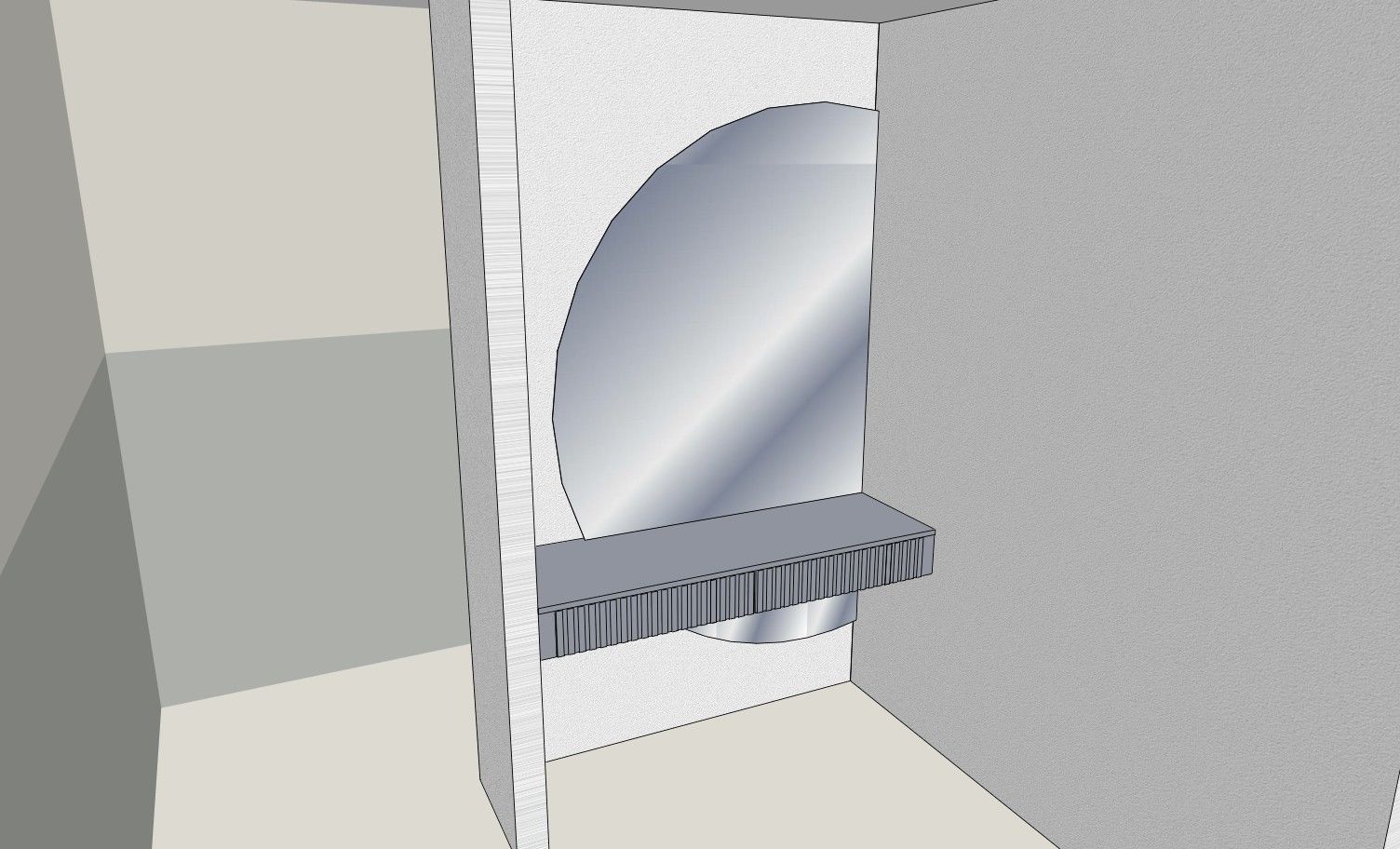 dressing table free 3D model | CGTrader