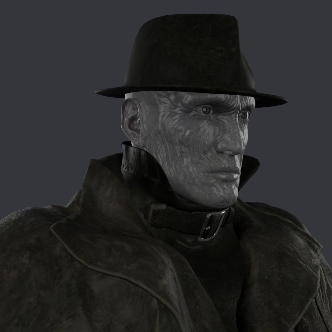 3D model Mr X Resident Evil VR / AR / low-poly | CGTrader