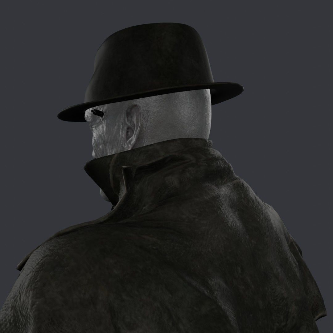 3D model Mr X Resident Evil VR / AR / low-poly | CGTrader