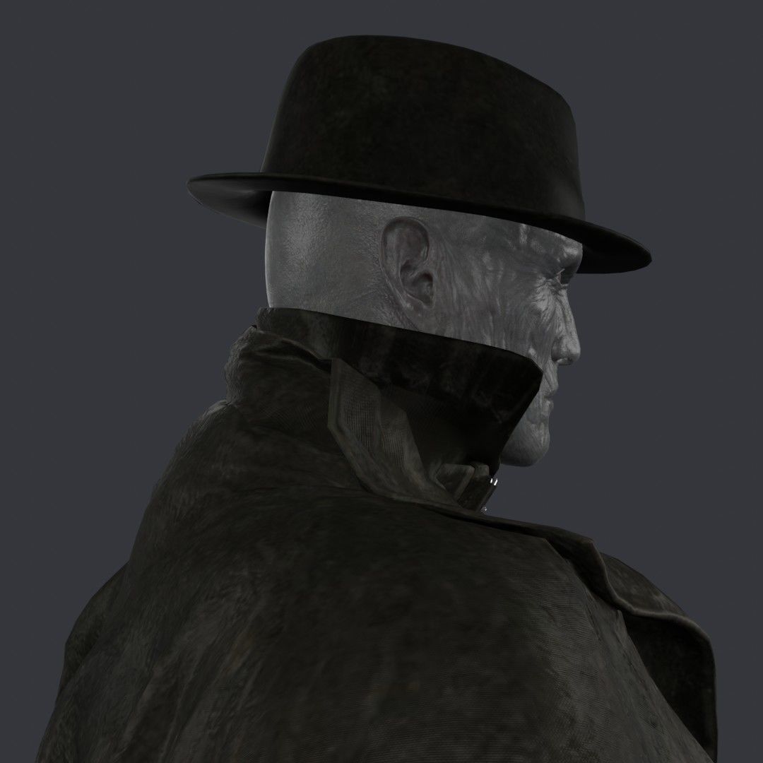 3D model Mr X Resident Evil VR / AR / low-poly | CGTrader