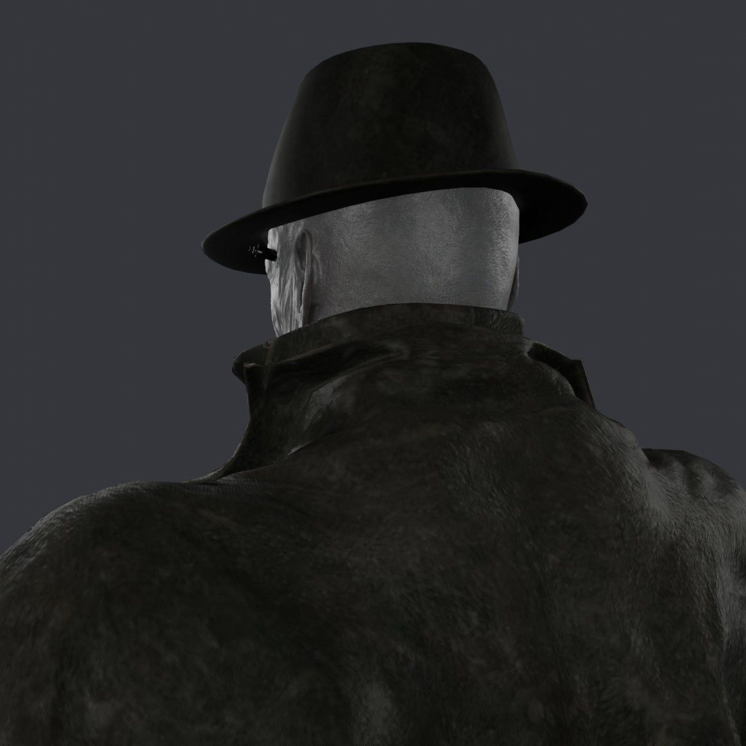 3D model Mr X Resident Evil VR / AR / low-poly | CGTrader