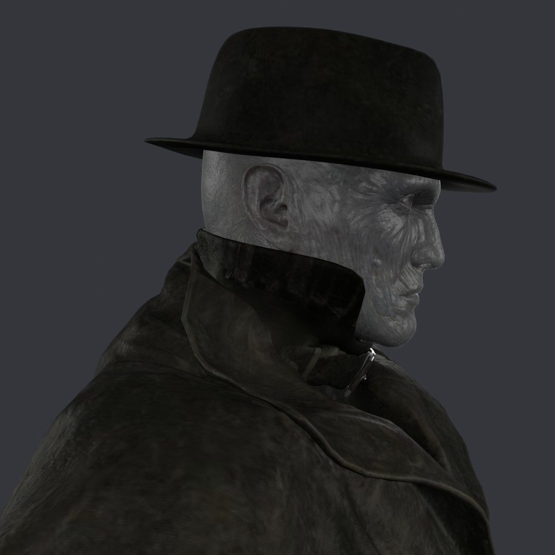 3D model Mr X Resident Evil VR / AR / low-poly | CGTrader