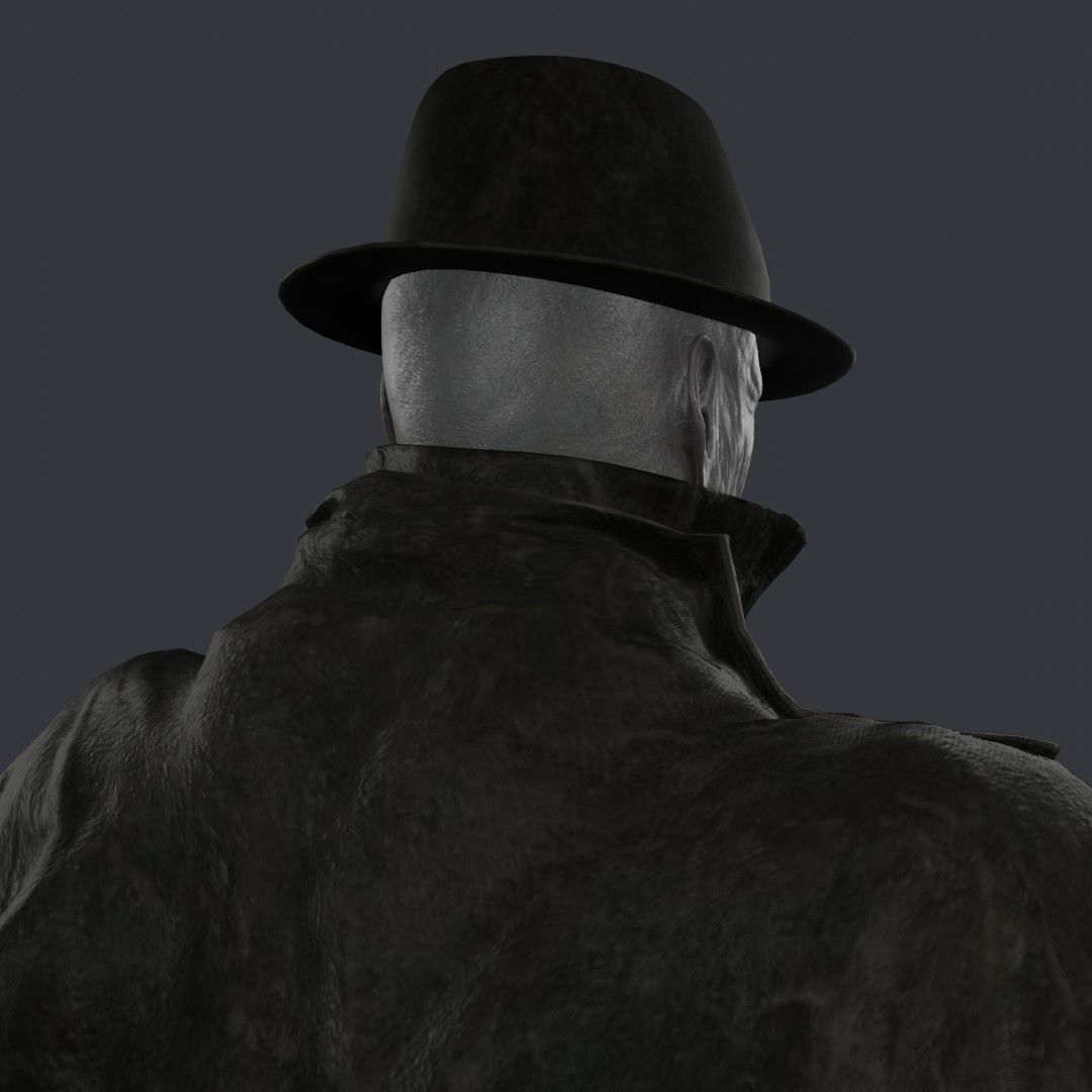 3D model Mr X Resident Evil VR / AR / low-poly | CGTrader