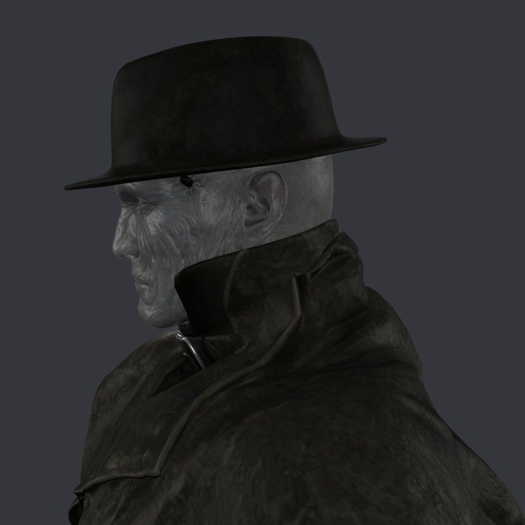 3D model Mr X Resident Evil VR / AR / low-poly | CGTrader