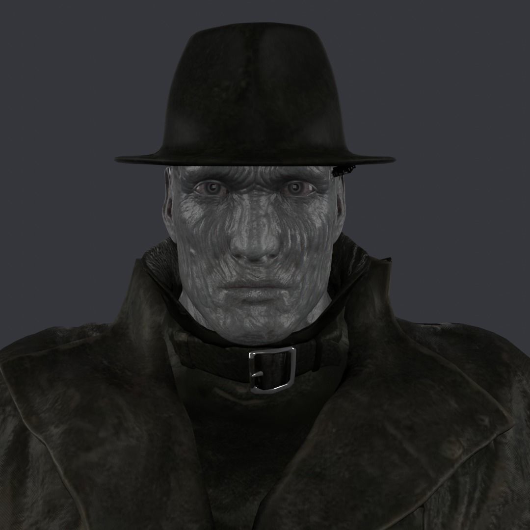 3D model Mr X Resident Evil VR / AR / low-poly | CGTrader