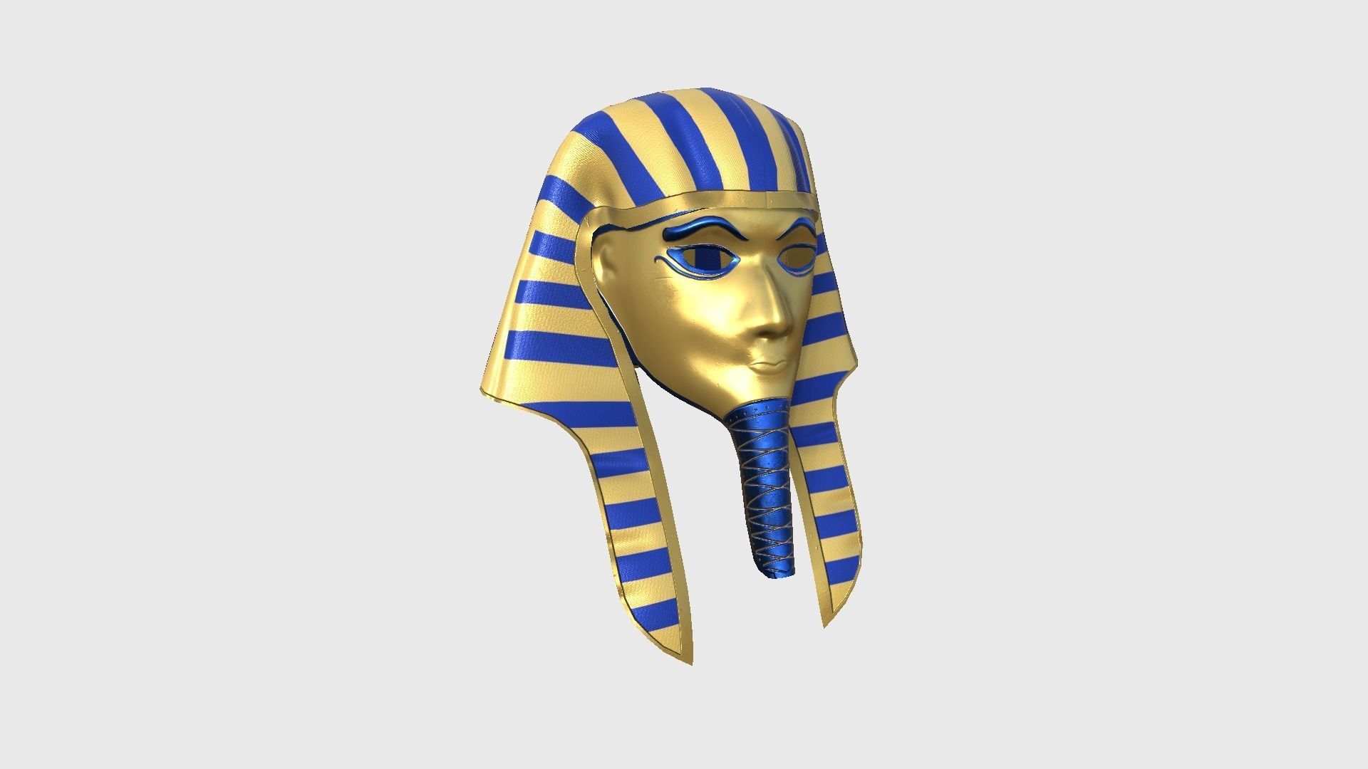3D model Amun Mask A01 - Egyptian Gods Character Clothing VR / AR / low ...