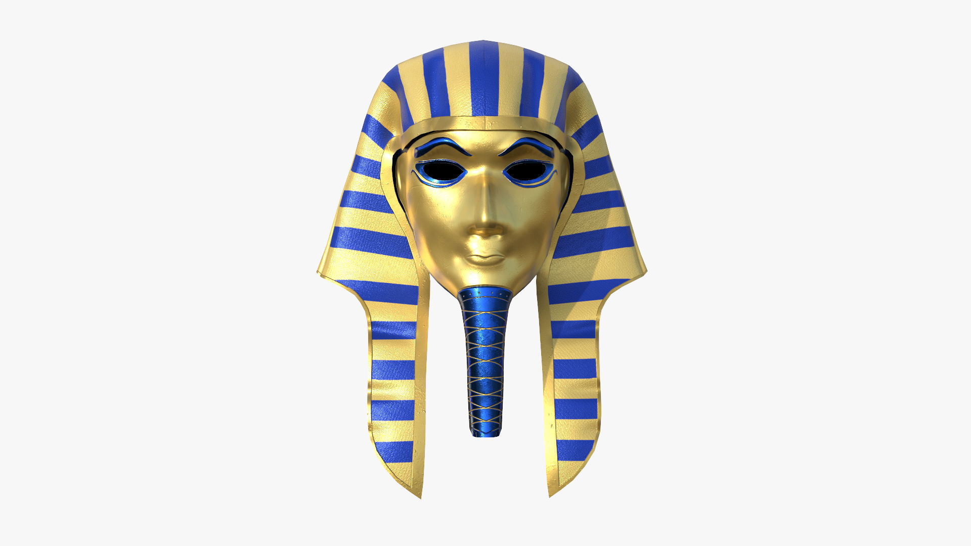 3D model Amun Mask A01 - Egyptian Gods Character Clothing VR / AR / low ...
