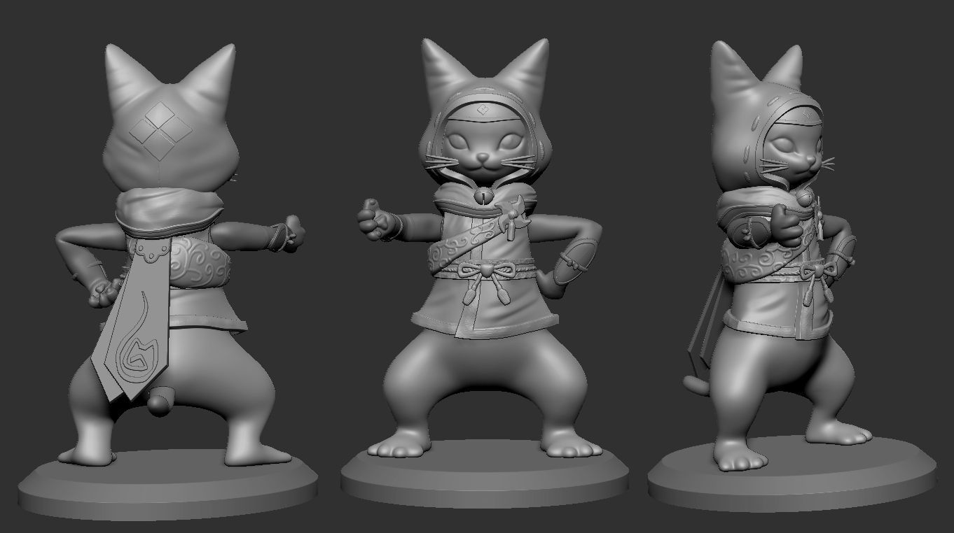 MONSTER HUNTER - FELYNE 3D model 3D printable | CGTrader