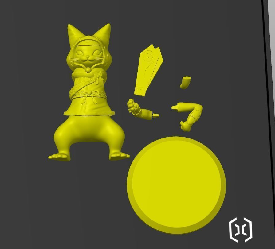 MONSTER HUNTER - FELYNE 3D model 3D printable | CGTrader