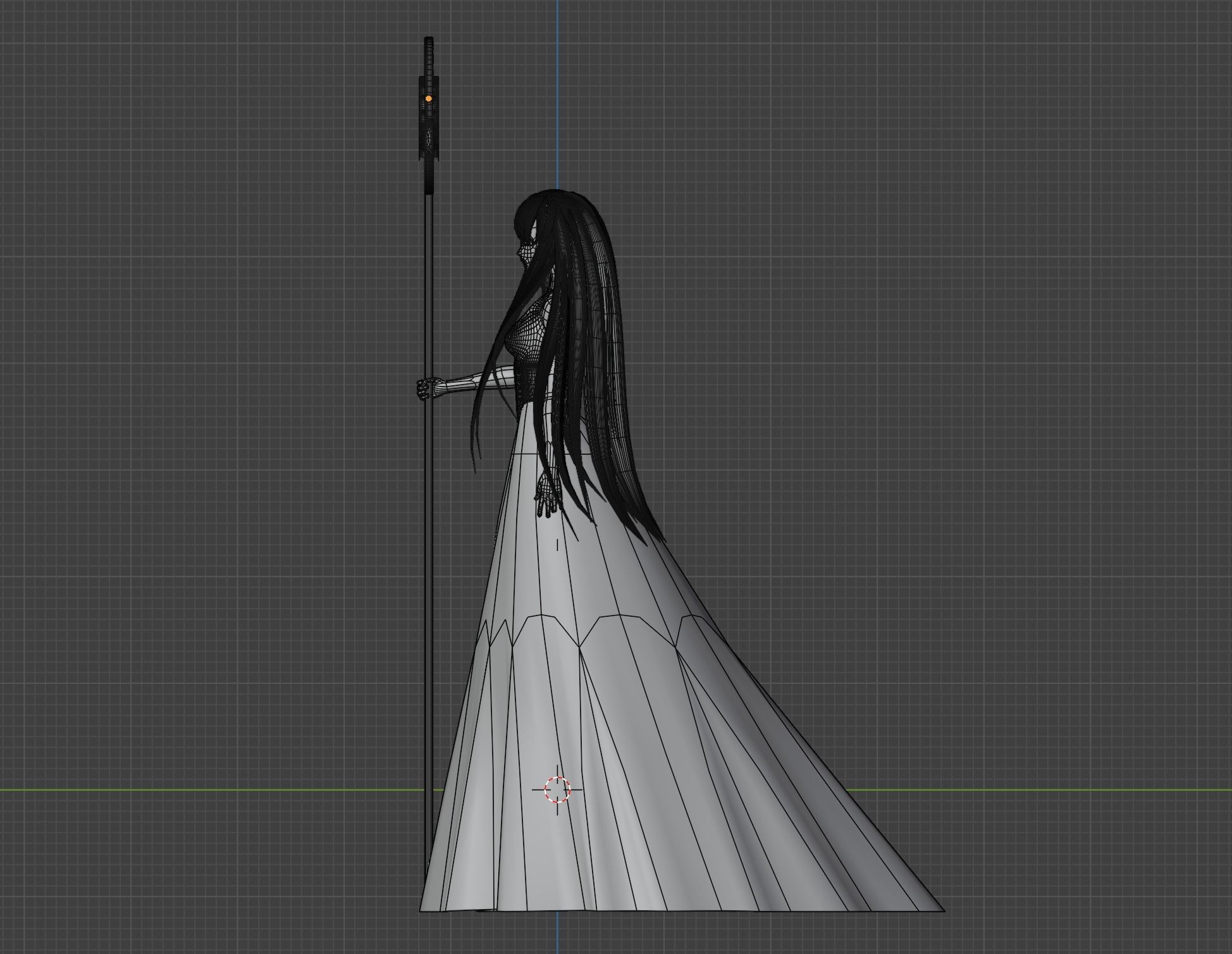 Saori Kido - Saint Seiya 3D model rigged | CGTrader