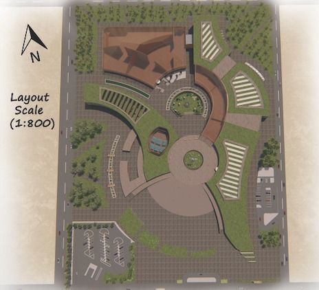 Architecture graduation project - Revit 3D model | CGTrader