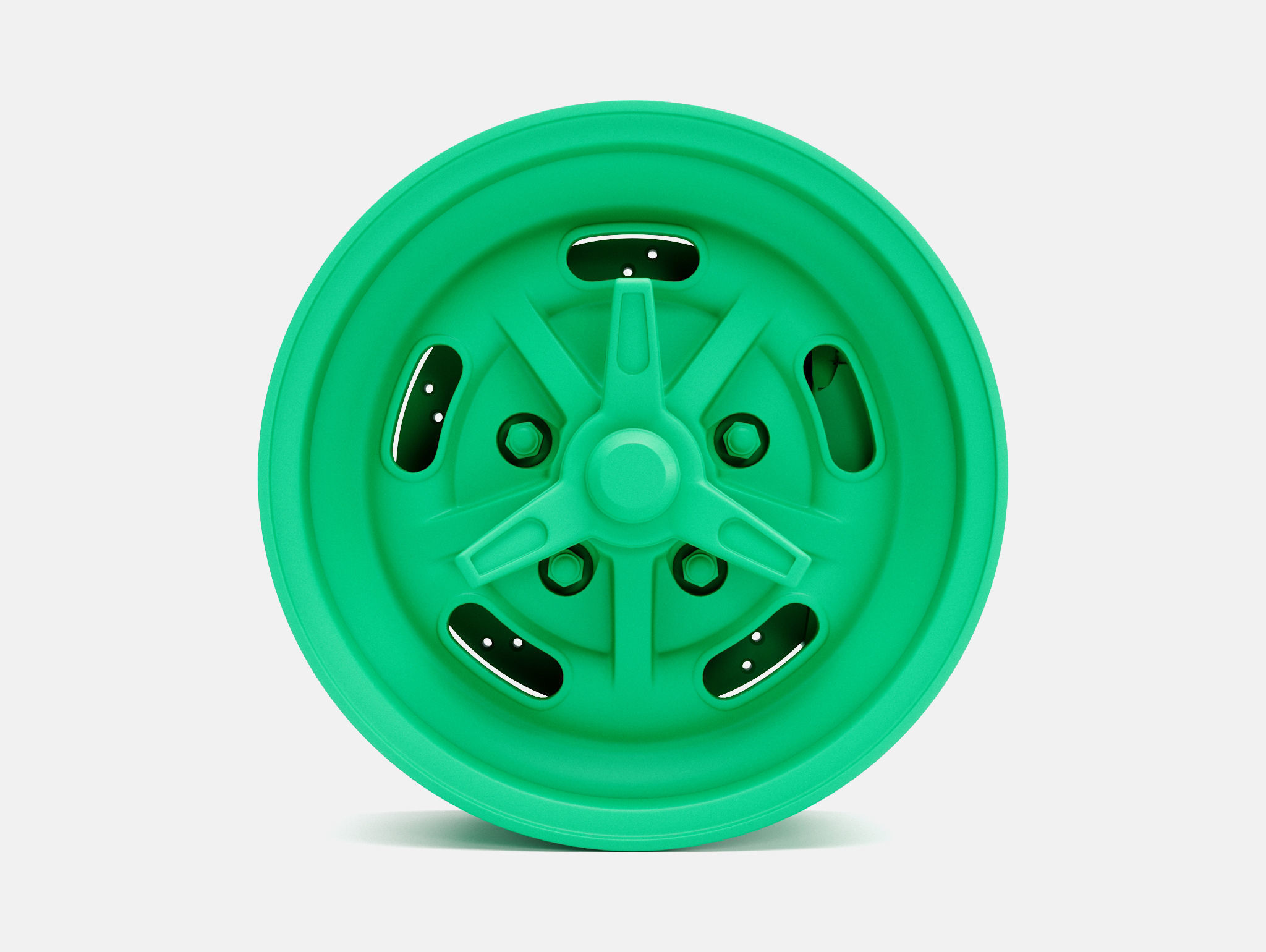 15x7 Kidney Bean Wheel and Brake 3D model 3D printable | CGTrader