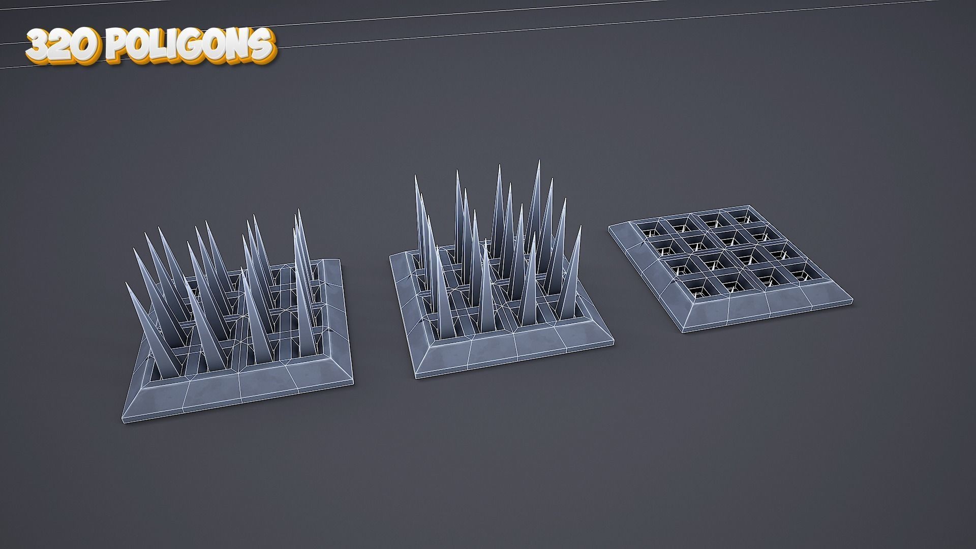 3D model Stylized traps pack VR / AR / low-poly | CGTrader