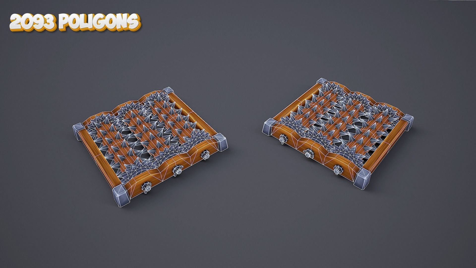 3D model Stylized traps pack VR / AR / low-poly | CGTrader