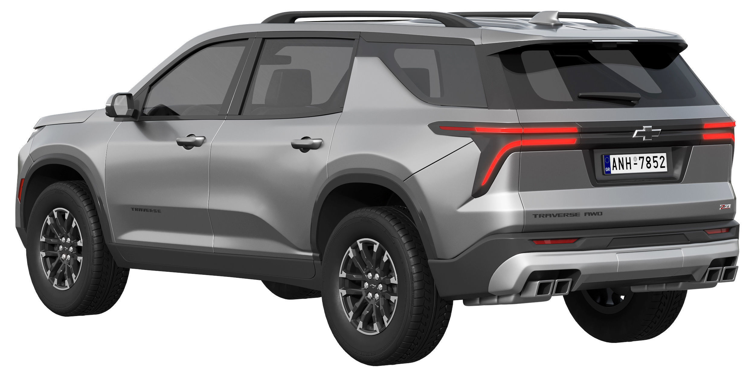 Chevrolet Traverse Z71 2024 3D model | CGTrader