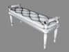 REGENCY STYLE HALL BENCH 3D model | CGTrader