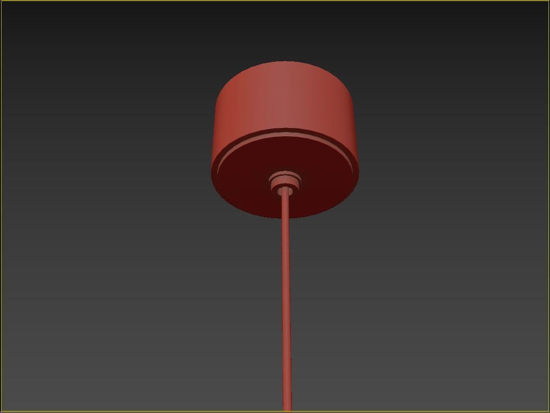 Spar pendant lamp 3D model | CGTrader