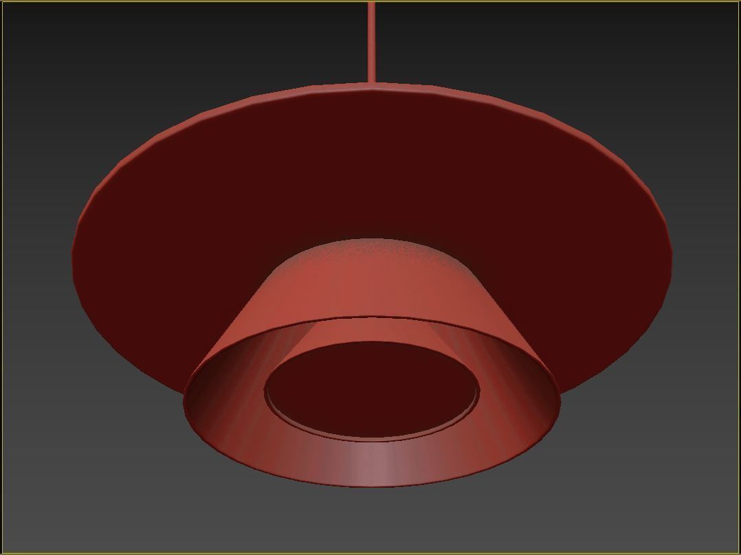 Spar pendant lamp 3D model | CGTrader
