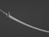 ACHERON SWORD FULL KIT From Honkai Star Rail 3D model rigged | CGTrader