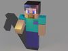 Steve Minecraft 3d Model Free Download free VR / AR / low-poly 3D model ...