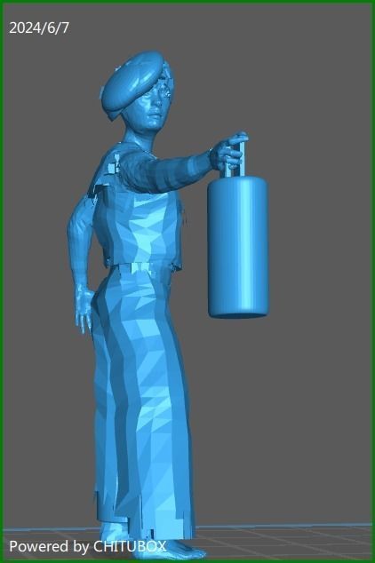 Free Powder boy scalable free 3D model 3D printable | CGTrader